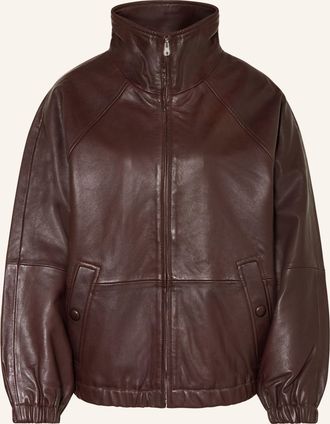 Sandro Sandro Lederjacke braun