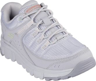 Skechers Damen Summits at Kissimmee Sneaker, Light Gray Synthetic/Textile/Trim, 38.5 EU