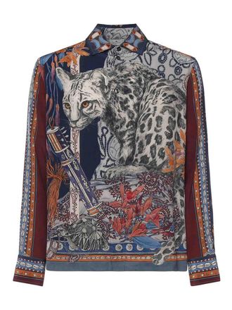 Etro Chemise - Bleu
