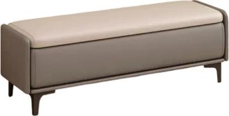 Generic Aufbewahrungsbank, Schuhbank mit weichem Kissen, Schuhschrank-Aufbewahrung mit Innenrahmen aus Massivholz, geeignet for das Wohnzimmer im Eingangsbere