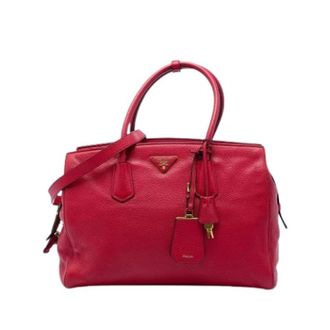 Prada Pre-owned Vintage Satchel - - Pre-owned - Damen - Rot - ONE SIZE
