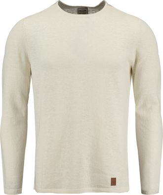 Key Largo Herren KLGIANCARLO Round Pullover, White (1000), Medium