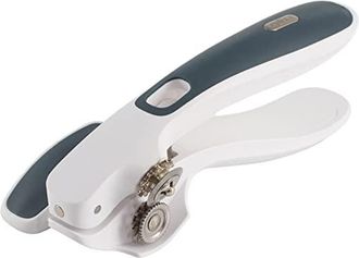Zyliss E930043 Dosenöffner Lock n Lift, Weiß/Grau, Dosenöffner, Zinnöffner, öffner Magnet an der Spitze hebt den Deckel sicher ab, 5 Jahre Garantie
