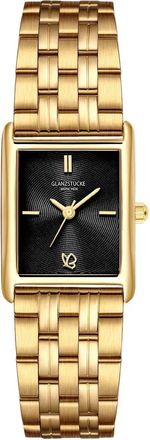 Glanzst&uuml;cke M&uuml;nchen Uhr - Damen Armbanduhr Edelstahl - Gr. unisize - in Gold - f&uuml;r Damen