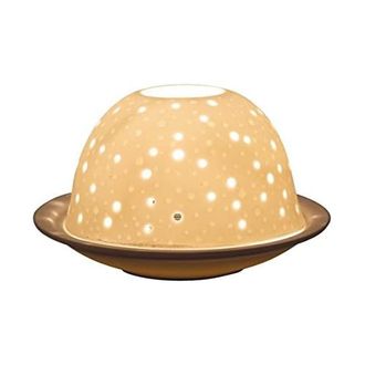 Kerzenfarm Hahn 30009 Porzellan tealight-holder, wei&szlig;