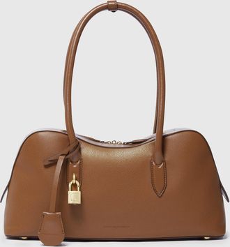 Stella McCartney Ryder Shoulder Bag, Woman, Brandy