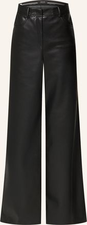 Marc Cain Hose Warri In Lederoptik schwarz