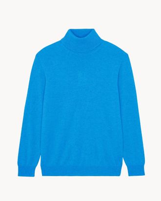 Kujten Pull cachemire femme col roul&eacute; - Pull Romy