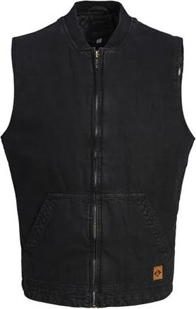 Jack & Jones Jack&Jones JJIDAVE JJJVEST WI 030 Gilet pour homme, noir, taille M, Noir, M