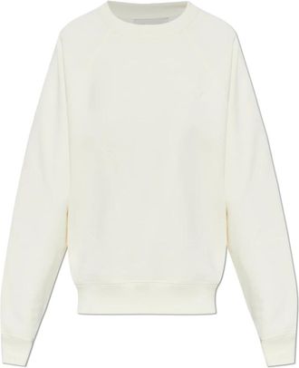 Ami Femme, Sweatshirts et sweats &agrave; capuche, Beige, Taille: 38 FR SweaT-shirt Oversize