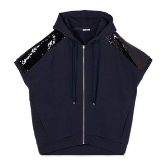 Oltre Damen, Sweatshirts & Hoodies, Blau, L/XLGr&ouml;&szlig;e