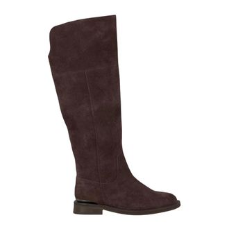 Alma En Pena Hoher flacher Stiefel - - Shoes - Damen - Braun - 36 EU