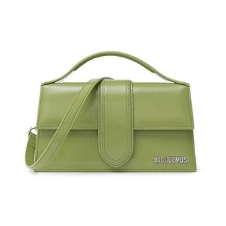 Jacquemus Gr&uuml;ne Leder-Schultertasche - - Bags - Damen - Gr&uuml;n - ONE SIZE