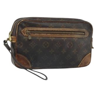 Louis Vuitton Pre-owned Canvas Clutch - - Pre-owned - Damen - Braun - ONE SIZE