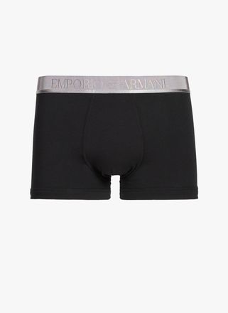 Emporio Armani Lot de trois boxers en coton m&eacute;lang&eacute;
