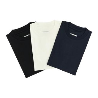 Jil Sander 3er-Pack Kurzarm-T-Shirt-Set - - Tops - Damen - Mehrfarbig - S