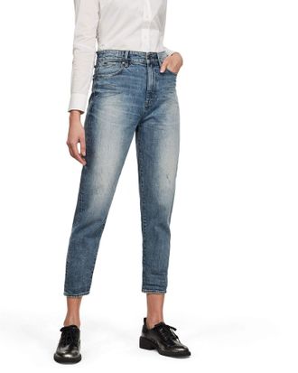 G-Star RAW Damen Janeh Ultra High Mom Ankle Jeans