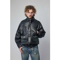 Enfants Riches Deprimes Prince Phillips Childhood Studded Leather Jacket