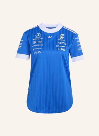 adidas Mercedes Amg Petronas Formel 1 Team Blue Wonder Authentic Driver Trikot blau