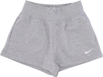 Nike Fleece-Tracksuit-Shorts Phoenix Heather - - Sport - Damen - Grau - S