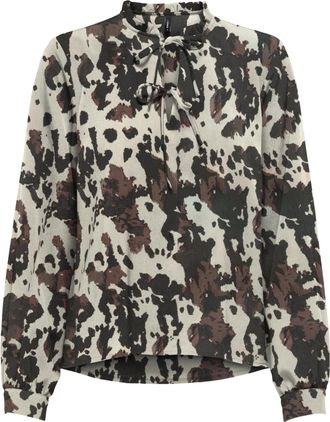 Only Onlnova Life Vis L/S Monica Top