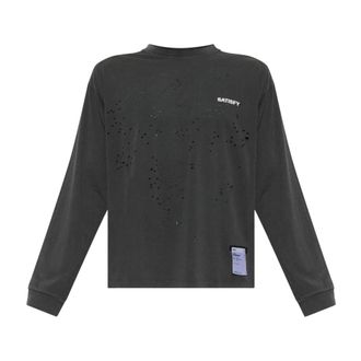SATISFY Satisfy - MothTech T-Shirt - Homme - Sport - Gris - Taille: L