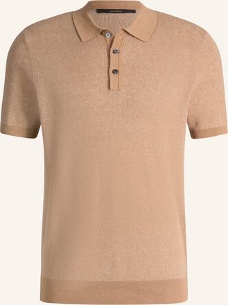 Windsor Windsor. Strick-Poloshirt Lindo braun