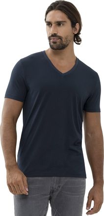 Mey Loungewear Serie Dry Cotton Colour Herren Homewear Shirts Yacht Blue XXL(XXL)