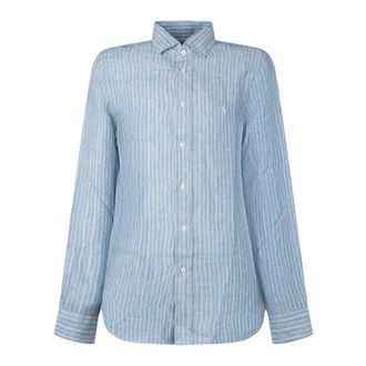 Polo Ralph Lauren Homme, Chemises, Bleu, Taille: M Chemise boutonn&eacute;e &agrave; rayures