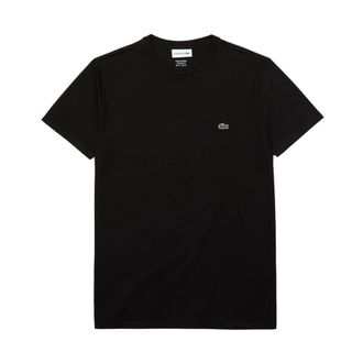 Lacoste Minimalistisches T-Shirt - - Tops - Herren - Schwarzk - 3XL