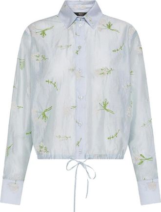 Seventy Femme, Blouses et Chemises, Bleu, Taille: 38 FR Camicia