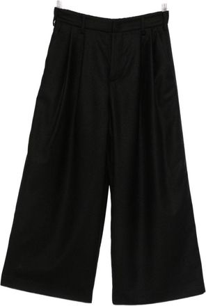 Susanne Bommer Pantalon large en laine Susanne Bommer