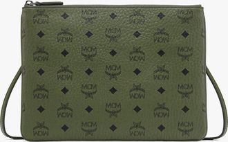 MCM Pouch zum Umh&auml;ngen in Visetos Original