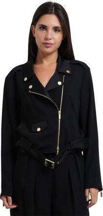 A|X Armani Exchange Femme, Vestes, Noir, Taille: 38 FR Blouson Jacket