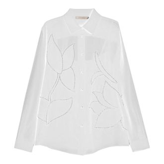 Pennyblack Femme, Blouses et Chemises, Blanc, Taille: 38 FR Camicia