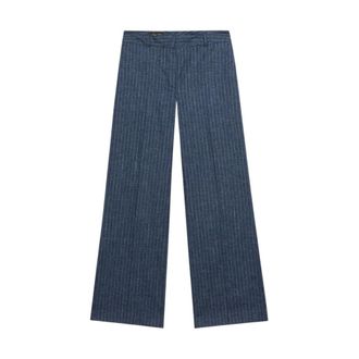 Brooks Brothers Damen, Hosen, Blau, LGr&ouml;&szlig;e