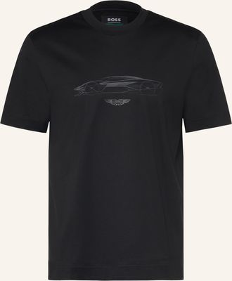 HUGO BOSS T-Shirt Taut schwarz