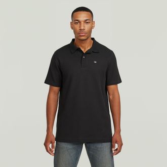 G-Star Structured Polo - Schwarz - Herren