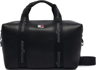Tommy Jeans Handtasche Tjw Daily Elevated Mini Tote AW0AW19044 Schwarz