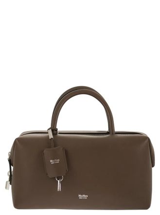 Max Mara Hobo Bags - Holdallm - Medium Satchel In Natural Leather - Gr. unisize - in Schwarz - f&uuml;r Damen