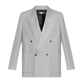 Amiri MA Double-Breasted Blazer - - Jackets - Herren - Grau - L