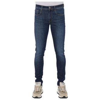 Cycle Baumwoll-Skinny-Jeans Leichter Vintage-Stil - - Jeans - Herren - Blau - W38