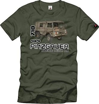 Copytec T-shirt Pinzgauer 716 Legends Never die 4x4 Mannschaft wagon Autriche 37660, Olive, XL