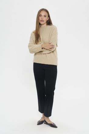 Saint Tropez Strickpullover NushaSZ Strickpullover Gerade Passform