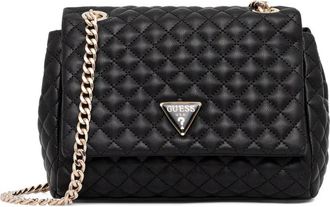 Guess Co sac porté épaule Everlee à design matelassé - Noir