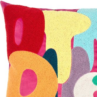 Pad Letters Optimist, Multi-hot pink, 45 x 45 cm