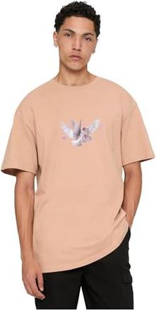 Mister Tee Mt1977-vive La Liberte Oversize Tee T-Shirt, Ambre, XXL Grande Taille Tall Hommes