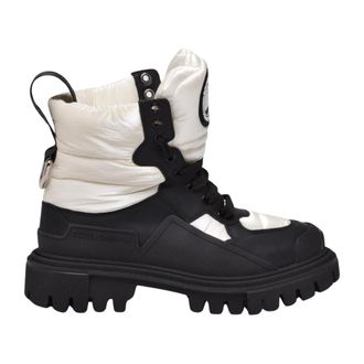 Dolce & Gabbana Bottine rembourr&eacute;e - Femme - Chaussures - Noir - Taille: 35 1/2 EU