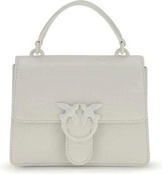 Pinko Pinko, Femme, Sacs, Blanc, Taille: ONE Size Mini Love Bag One Top Handle