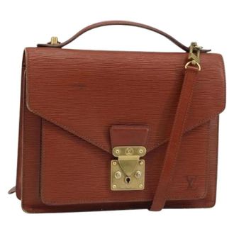 Louis Vuitton Sac bandouli&egrave;re Epi doccasion - Femme - Pre-owned - Brun - Taille: ONE Size
